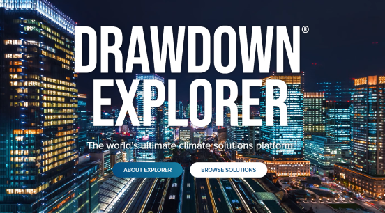 Drawdown Explorer - Net Zero Action Accelerator